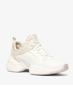 Michael Kors | Shoes | Michael Kors Womens Signature Logo Mesh Trainer ...